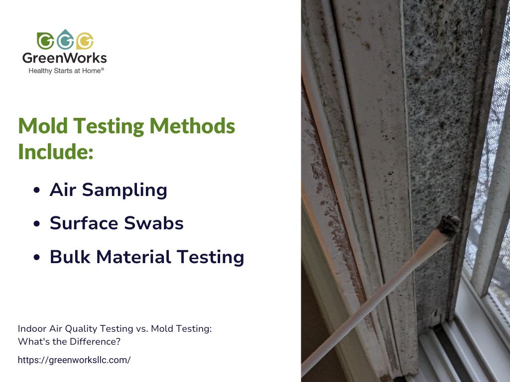 Indoor Air Quality Testing vs Mold Testing | GreenWorks Environmental